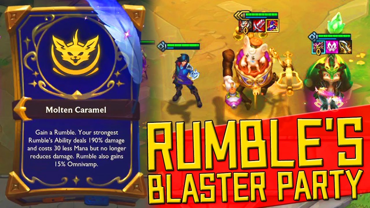 Rumble + Molten Caramel + 6x Blasters = Devastating Success! - YouTube