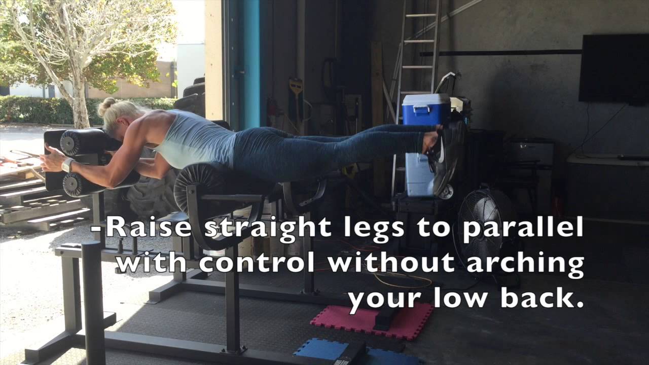 How to: Bodyweight Reverse Hypers (Booty Gainz Project) - YouTube