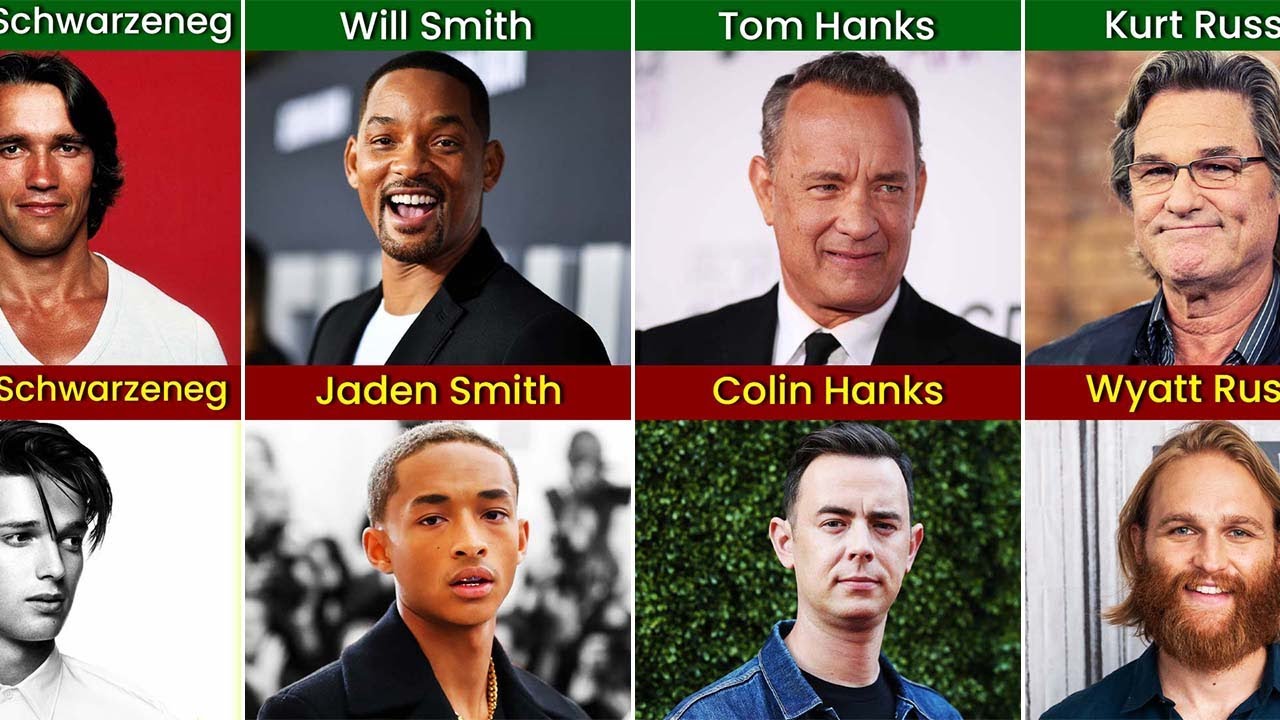 Famous Fathers And Sons Actors In Hollywood - YouTube