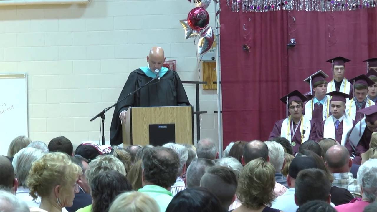 EHS Principal, Dan Clifford - 2016 Graduation - YouTube