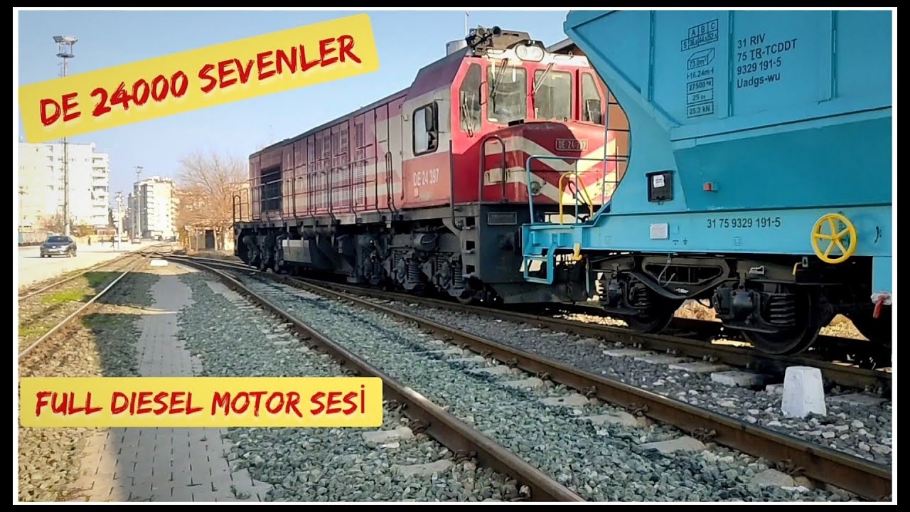 TCDD DE 24397 MANEVRALAR -15/ MANEUVERS -15 ALSHTOM-MTE - DE24000 MOTOR ...