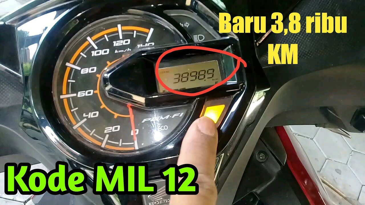 Beat esp mogok kode mil 12, tapi bukan injektor - YouTube