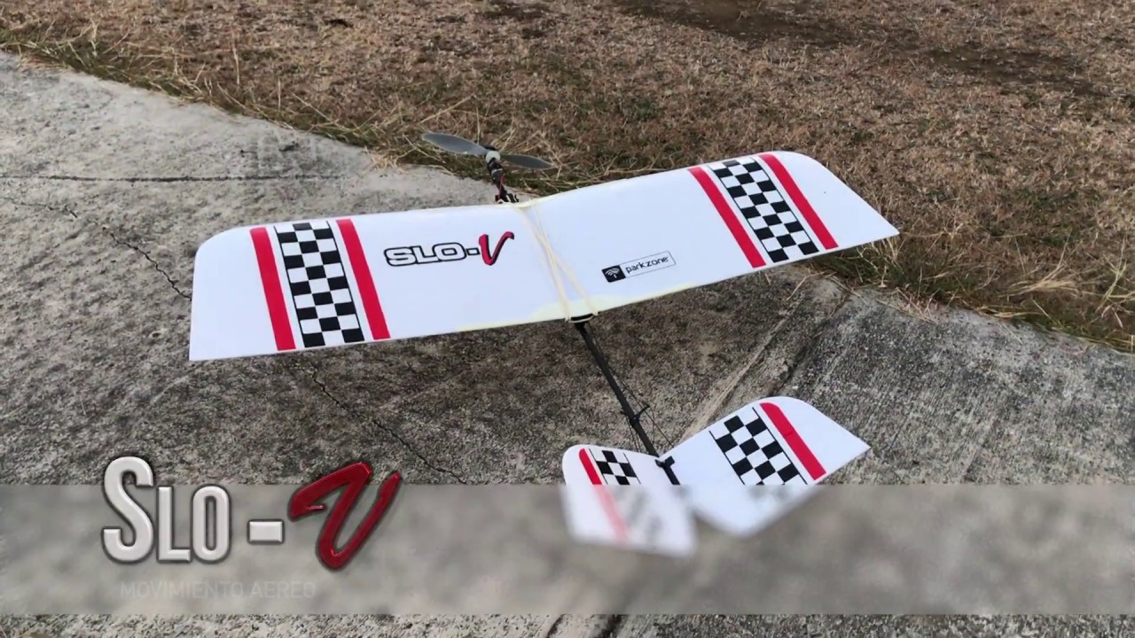 Park Zone SLO V VINTAGE BEGINNER RC AIRPLANE - YouTube
