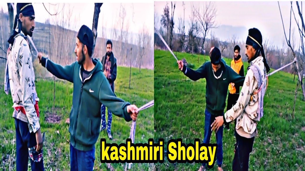 kashmiri drama Sholay// by modern kashmir//kashmiri drama //gabbar//kashmiri gabbar//viral ...