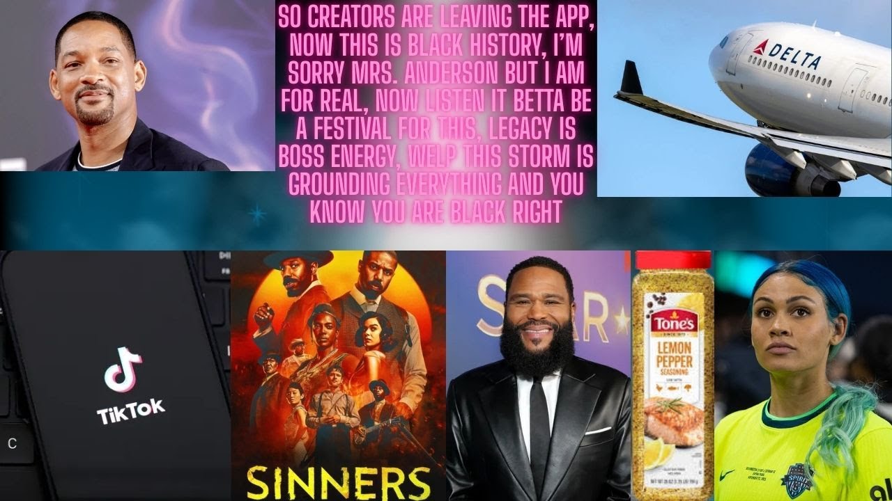 Tik Tok, Sinners, Anthony Anderson, Lemon Pepper, Trinity Rodman, Delta ...