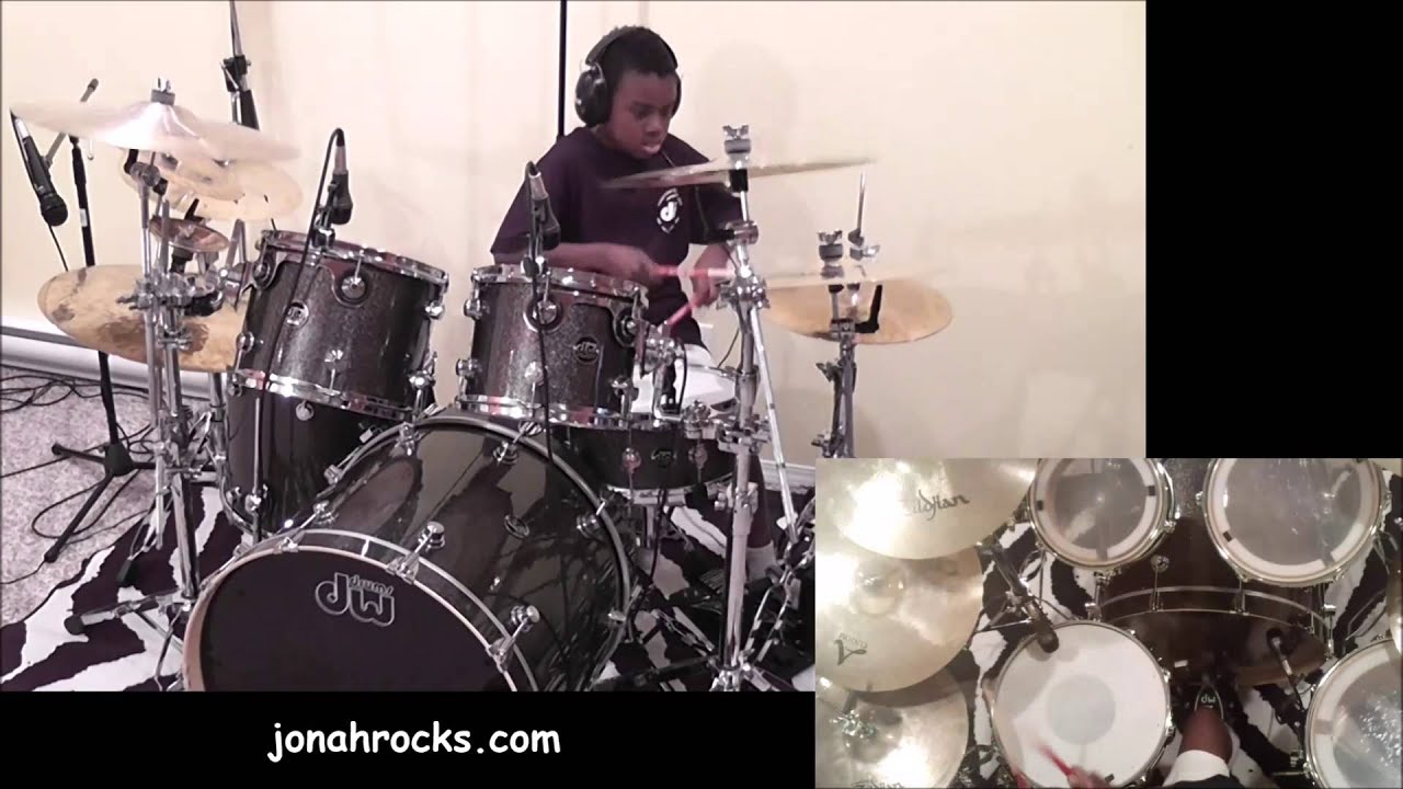 Motorhead - Ace of Spades, 9 Year Old Drummer, Jonah Rocks - YouTube