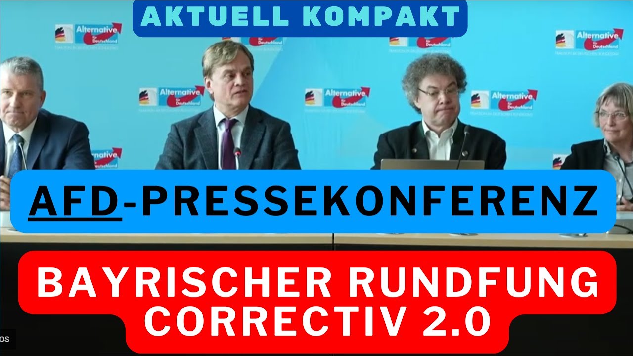 AFD 4 Nachrichten enthüllt in Pressekonferenz! Teil 4 - YouTube