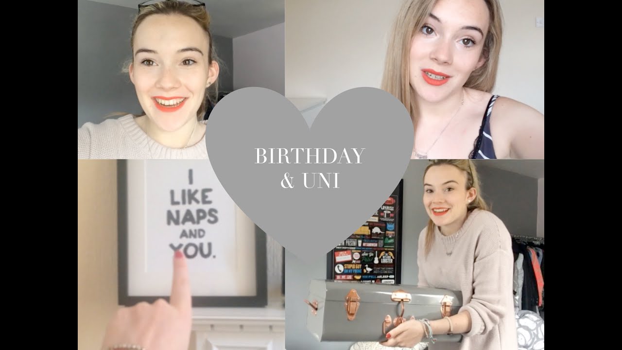 Birthday and Uni Haul | Vlog | agatha grace - YouTube