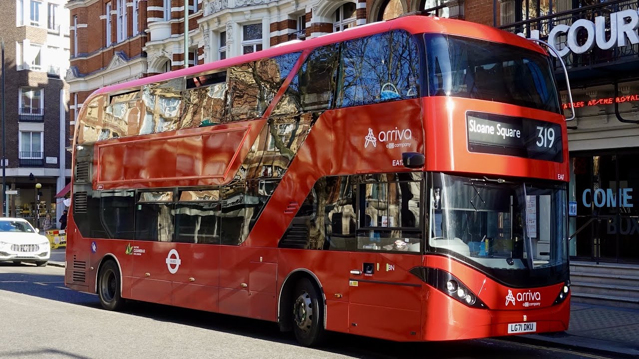 London Bus Route 319 - Streatham Hill to Sloane Square - Subtitles ...