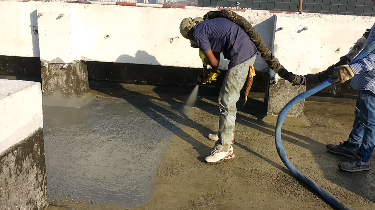 Polyurea application by WRAPS KP/Polyurea - YouTube