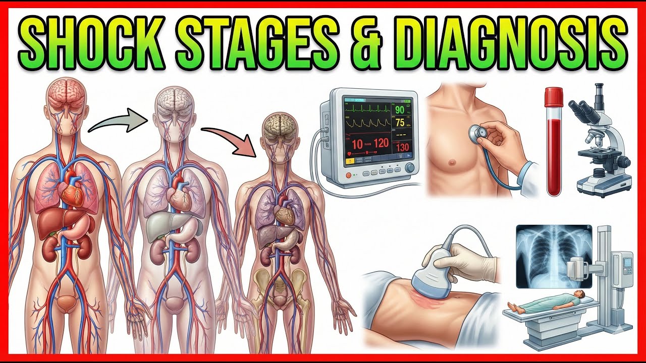3.Shock: Stages of Shock, Diagnosis - YouTube