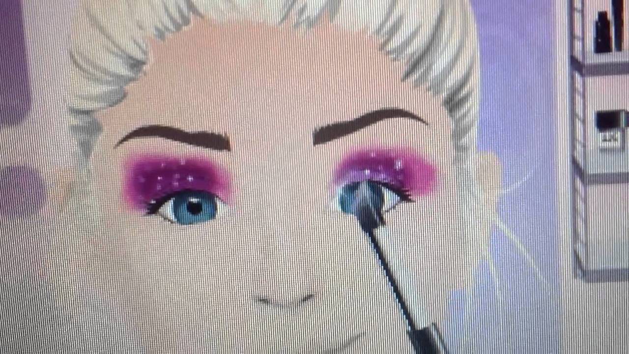 Stardoll Makeup Tutorial: Disney Frozen Elsa (episode 119) - YouTube