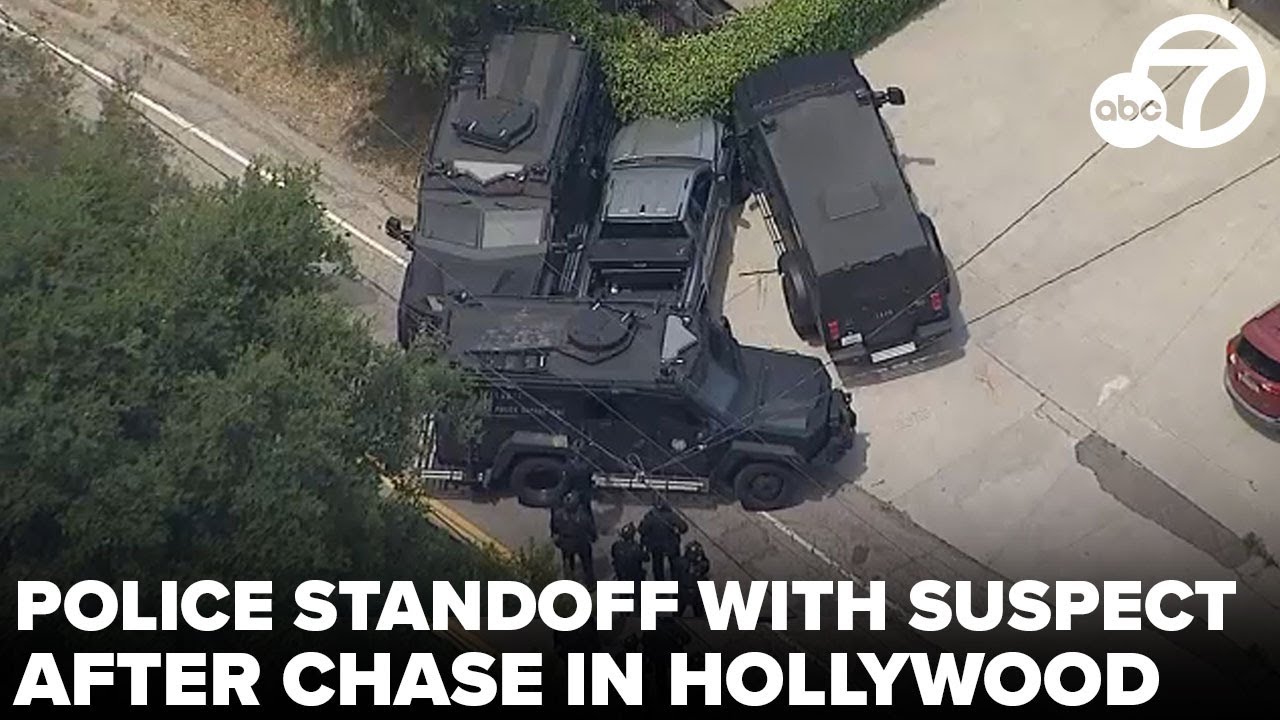 FULL STANDOFF: Police standoff with reported hit-and-run suspect after ...