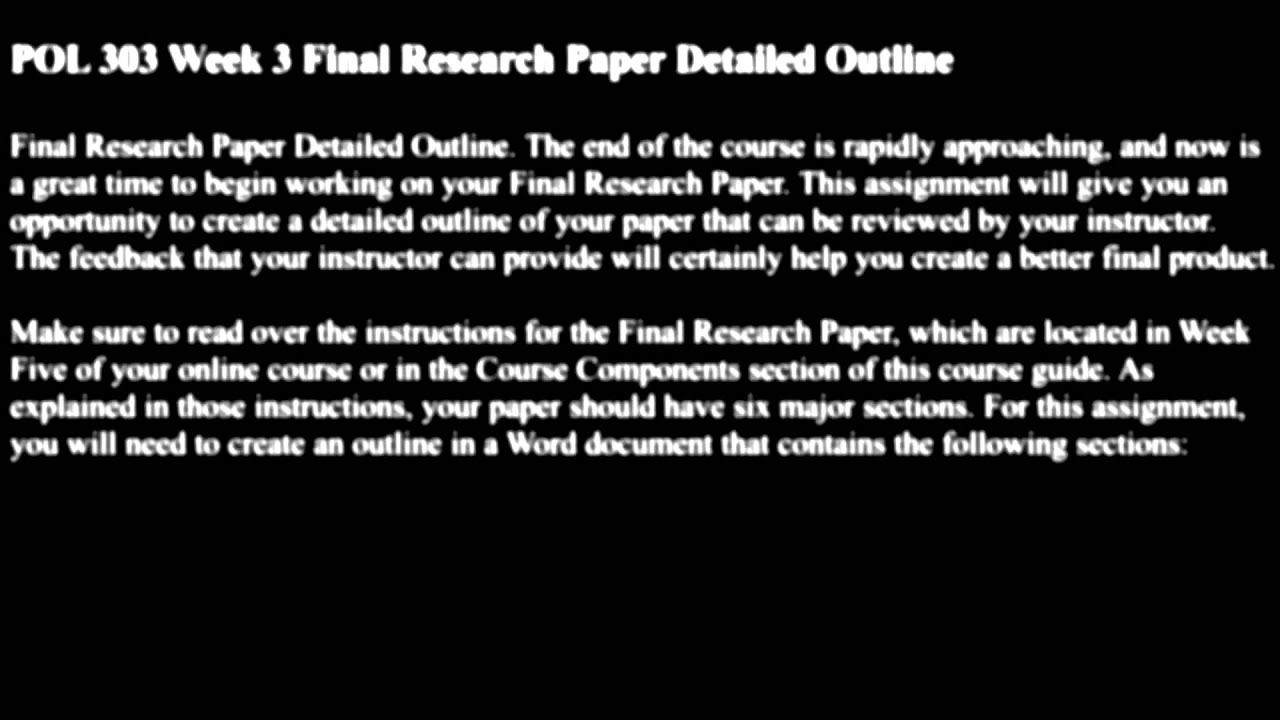 POL 303 Entire Course The American Constitution - YouTube