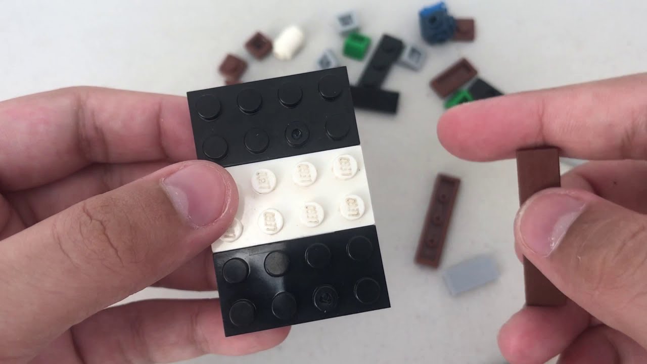 How to make a mini lego TIGER 1 - YouTube