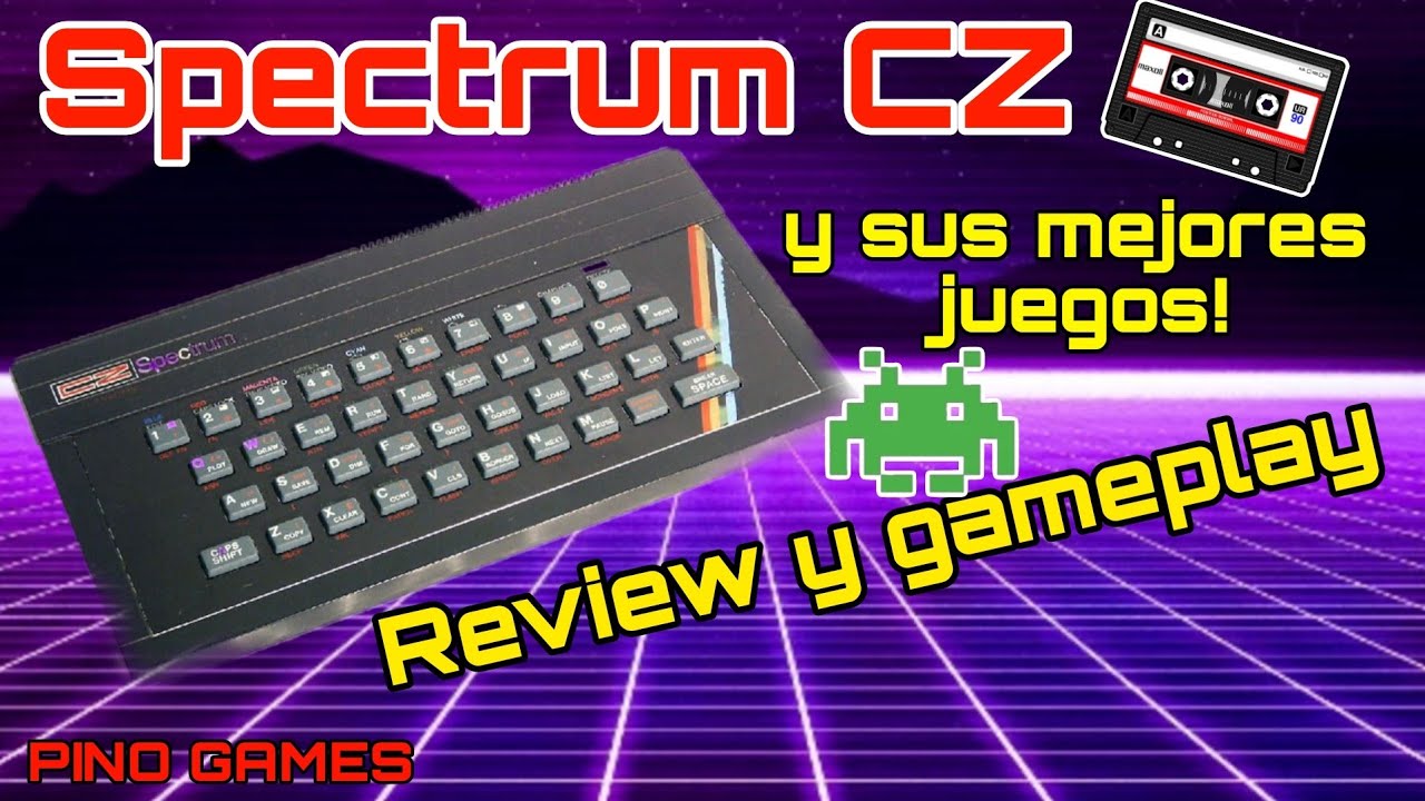 LA SPECTRUM CZ y sus mejores juegos! review y gameplay - YouTube