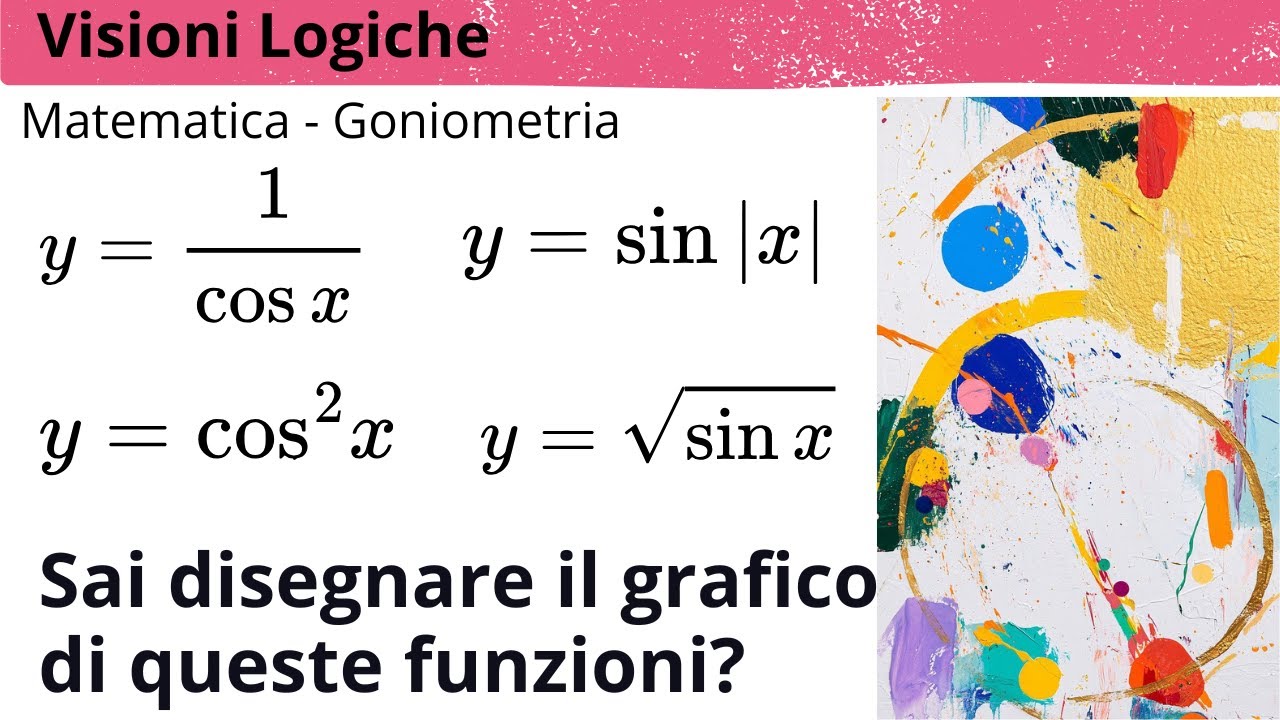 Grafici di particolari funzioni goniometriche - YouTube
