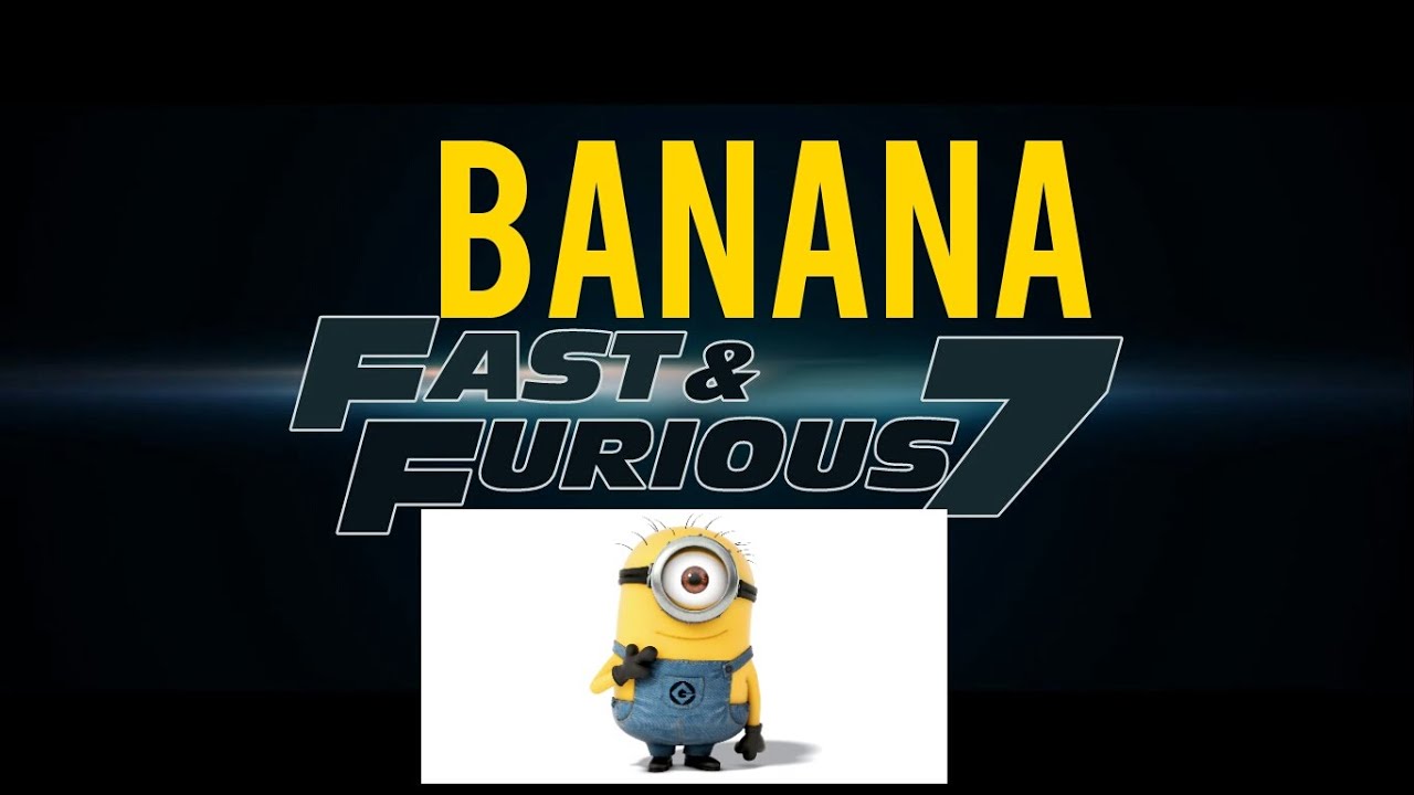 Minions music fast and furious 7 - YouTube