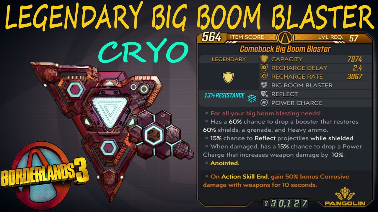 BL3 - Comeback Big Boom Blaster RARE SPAWN - YouTube