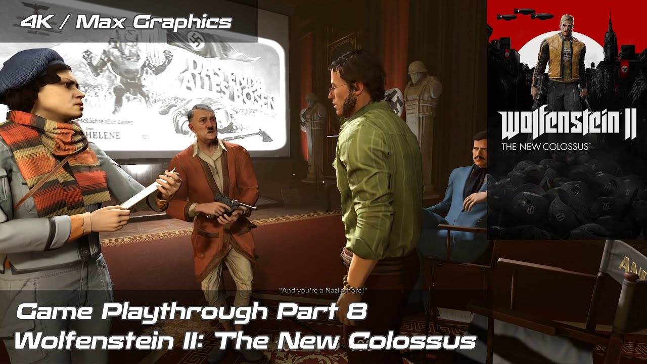 Wolfenstein II: The New Colossus | Liberate America from Nazi ...