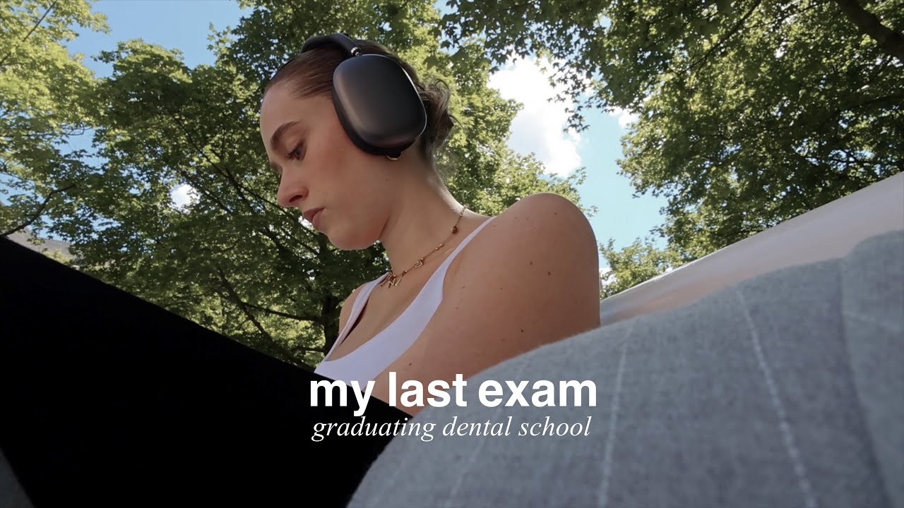 study with me for my last exam ever - YouTube