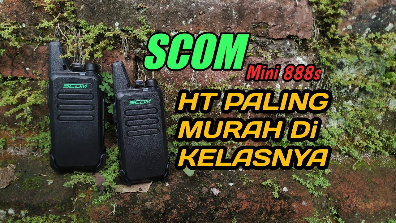 HT Murah Dari SCOM Mini 888S - YouTube
