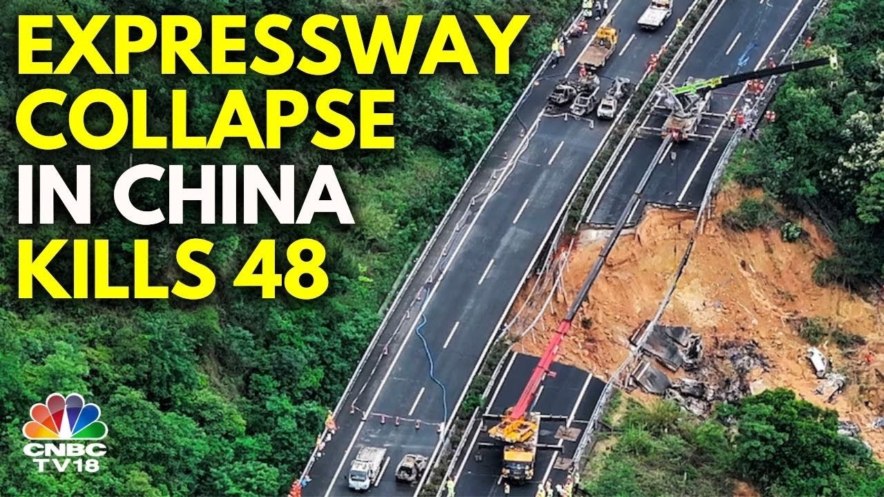 Expressway Collapse in China's Guangdong: 48 Dead After Vehicles Plunge ...