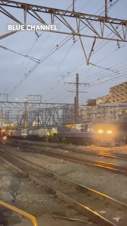 (貨物列車) 2024/12/08 5054レ EF210-353 + コキ19B (福岡タ〜東京タ) #Shorts - YouTube