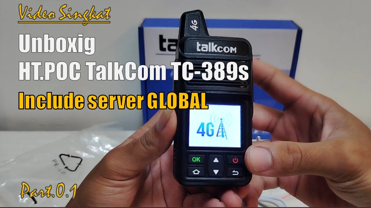 Unboxing HT TALKCOM TC-389s - YouTube