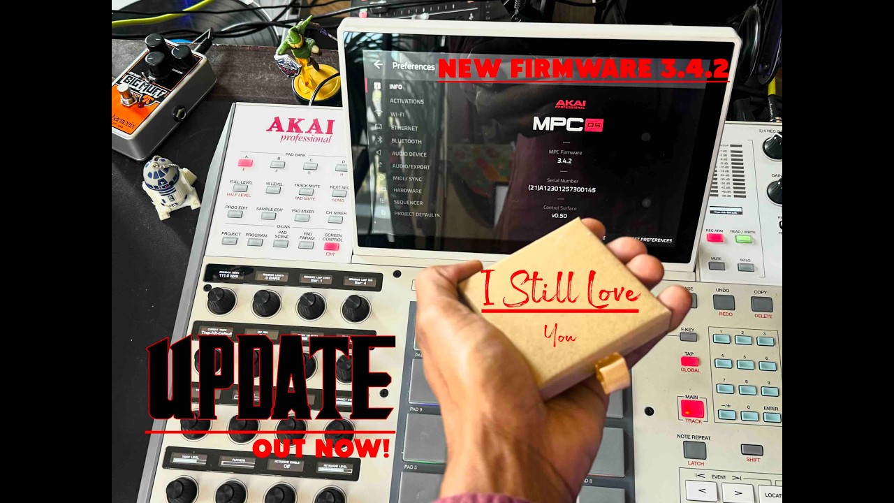 You Broke Up With Akai Pro!? MPC Firmware 3.4.2 Out Now! - YouTube