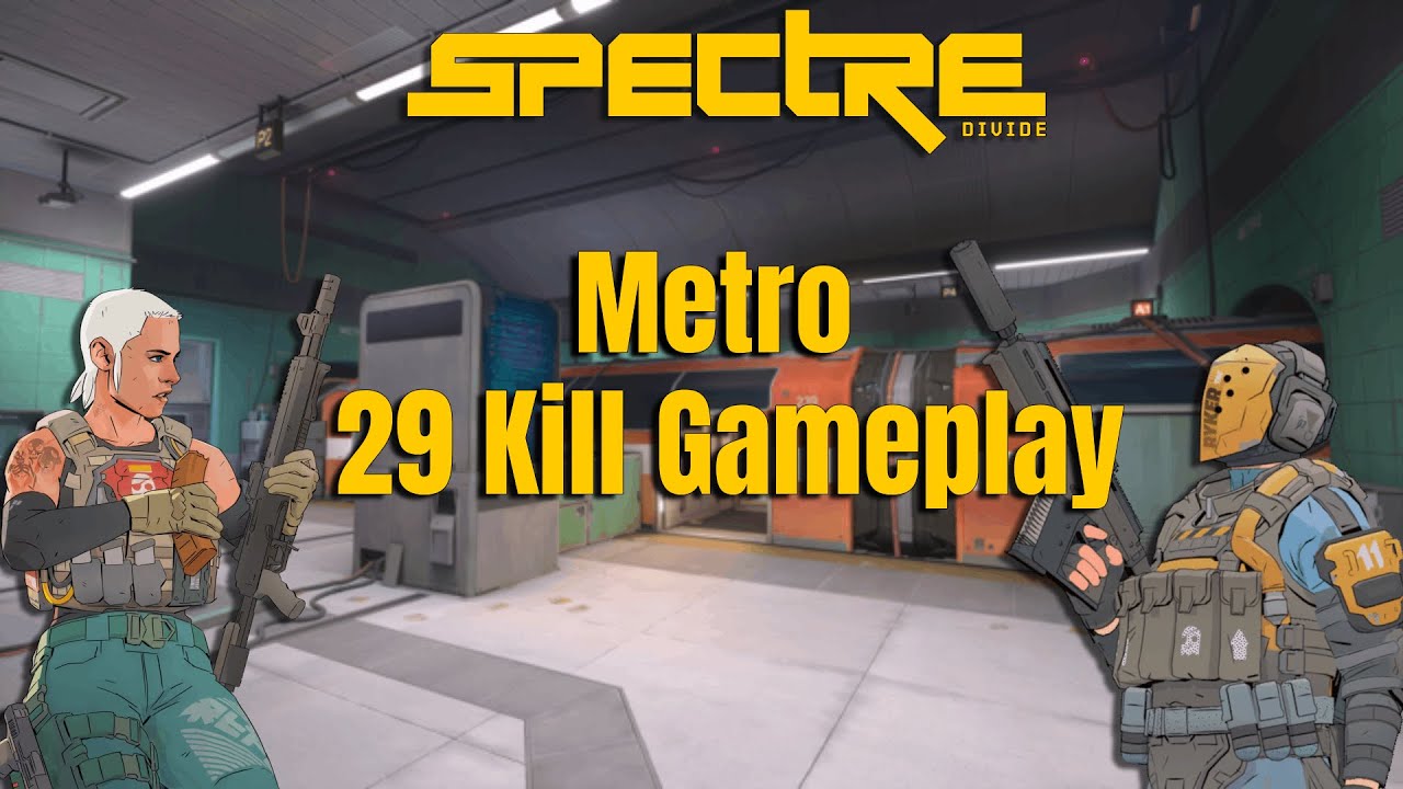 Spectre Divide 29 Kill Gameplay On Metro - YouTube