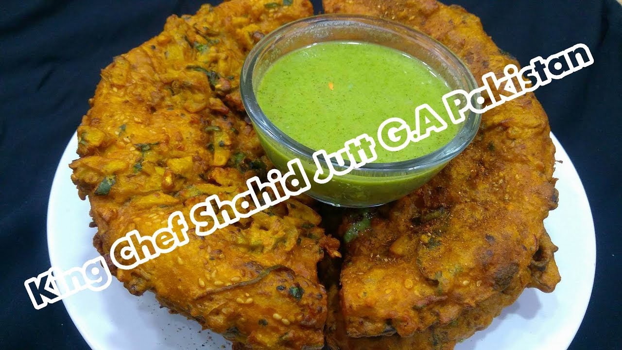 Pakora Nan King Chef Shahid Jutt G.A Pakistan - YouTube