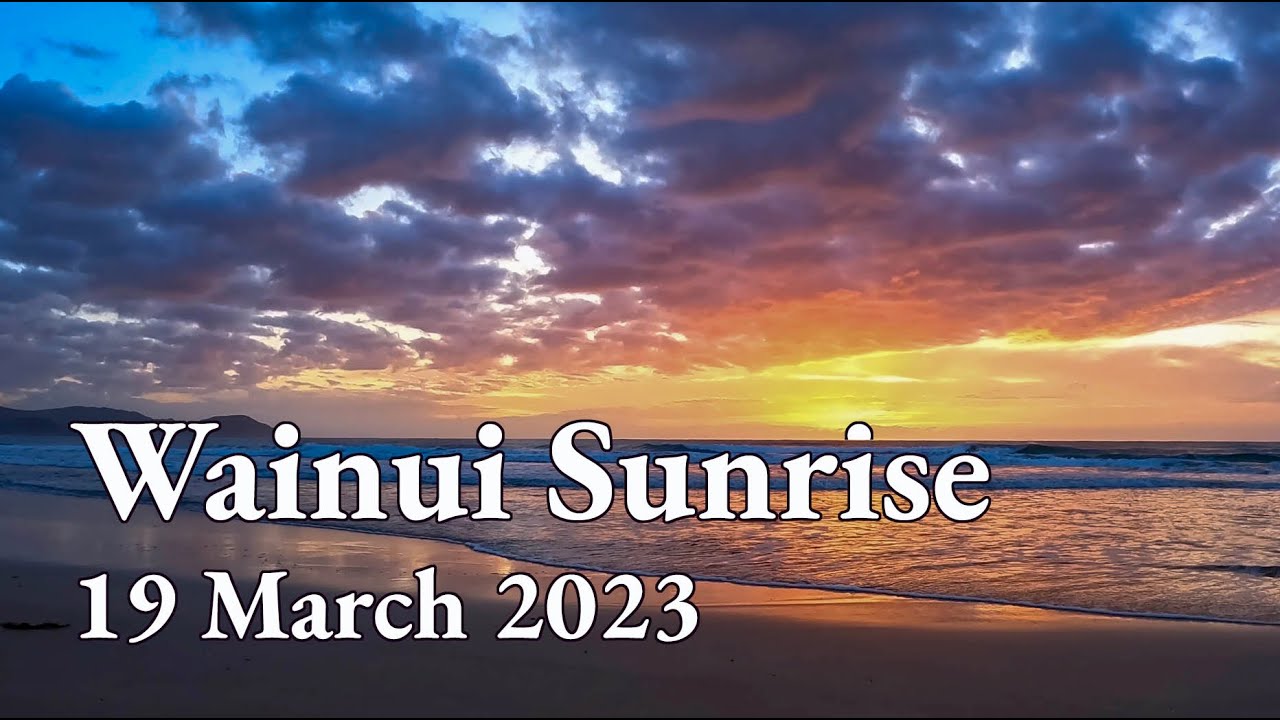 World's first sunrise, daily. Relax and watch the day dawn: 19 March ...