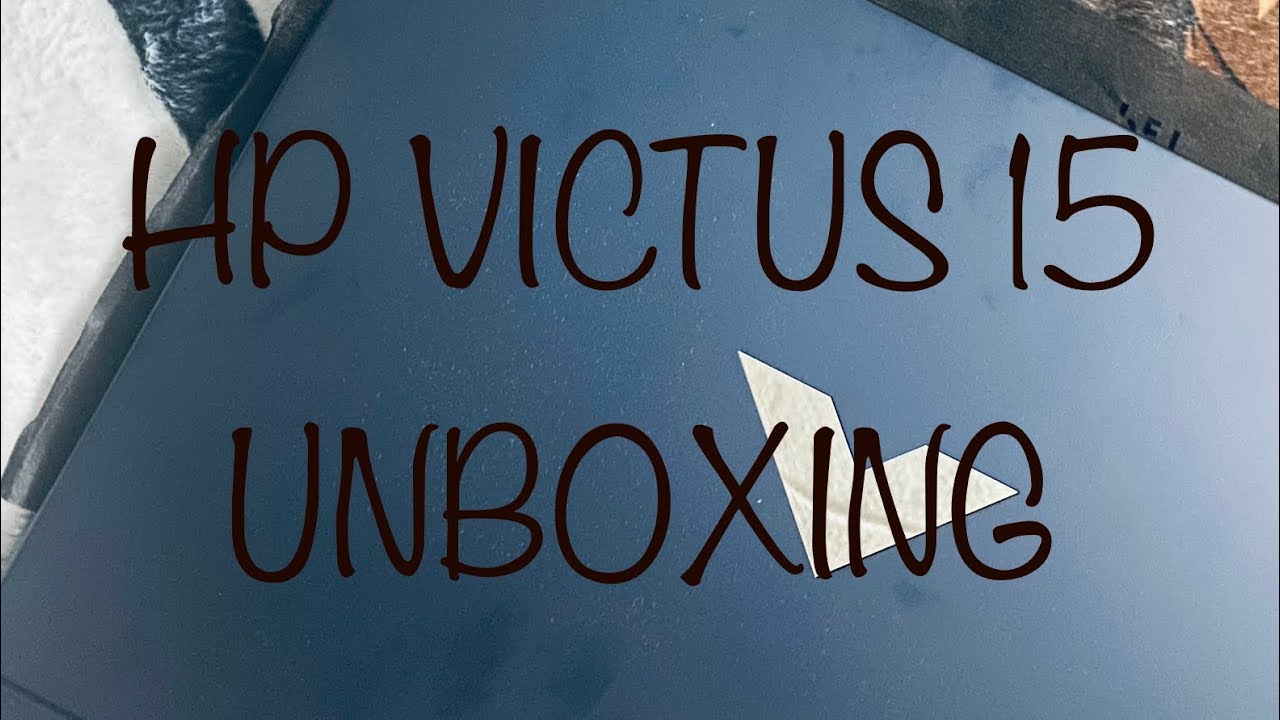 HP Victus 15 Unboxing ( Open Box Best Buy ) - YouTube