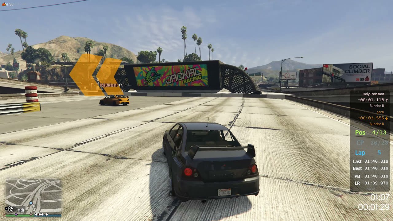 GTA FiveM - Sunrise R vs Elegy RH7 | Audere est Facere - YouTube