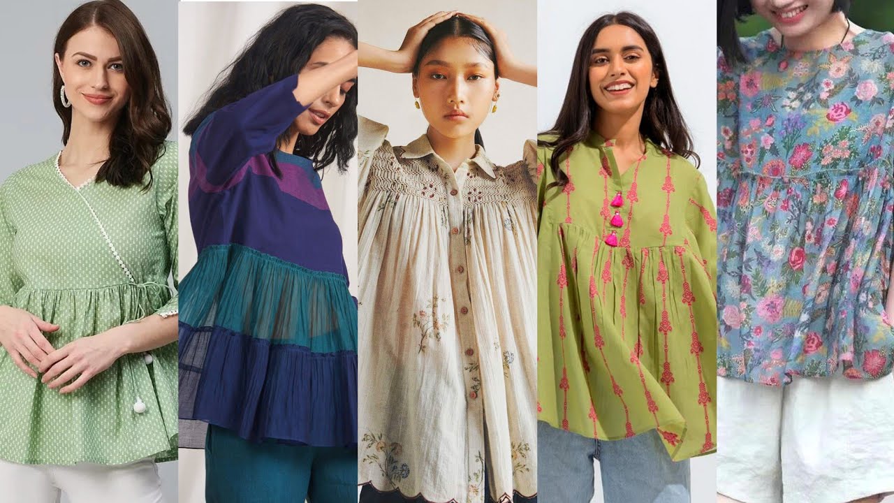 26 Designs of Cotton Peplum Frocks for Ladies to Achieve Versatile ...