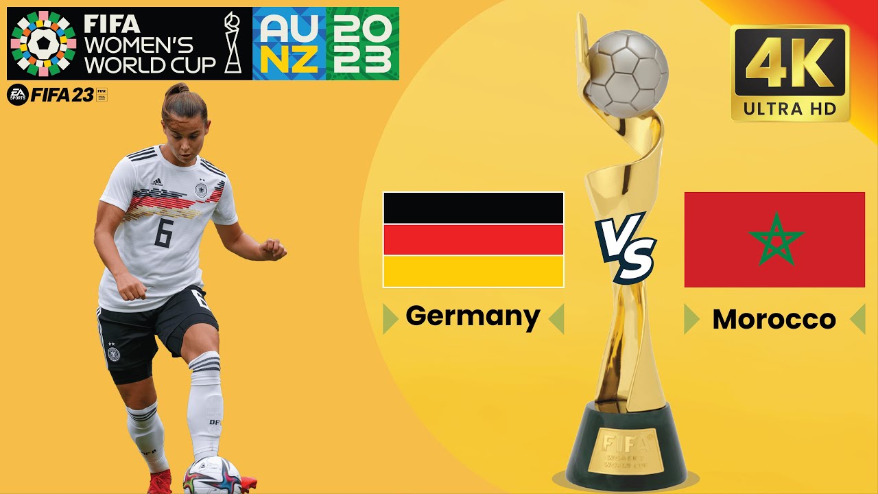 Germany vs Morocco | FIFA Woman's World Cup 2023 showdown | Group H ...