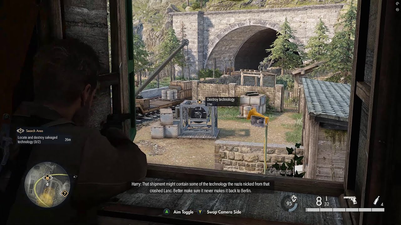 Sniper Elite Resistance | Locate & disable salvaged technology ...