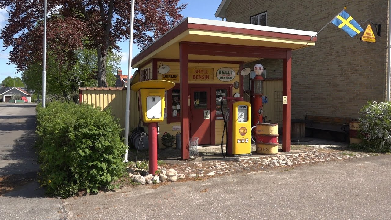 Gammelmacken Shell i Sollebrunn - YouTube