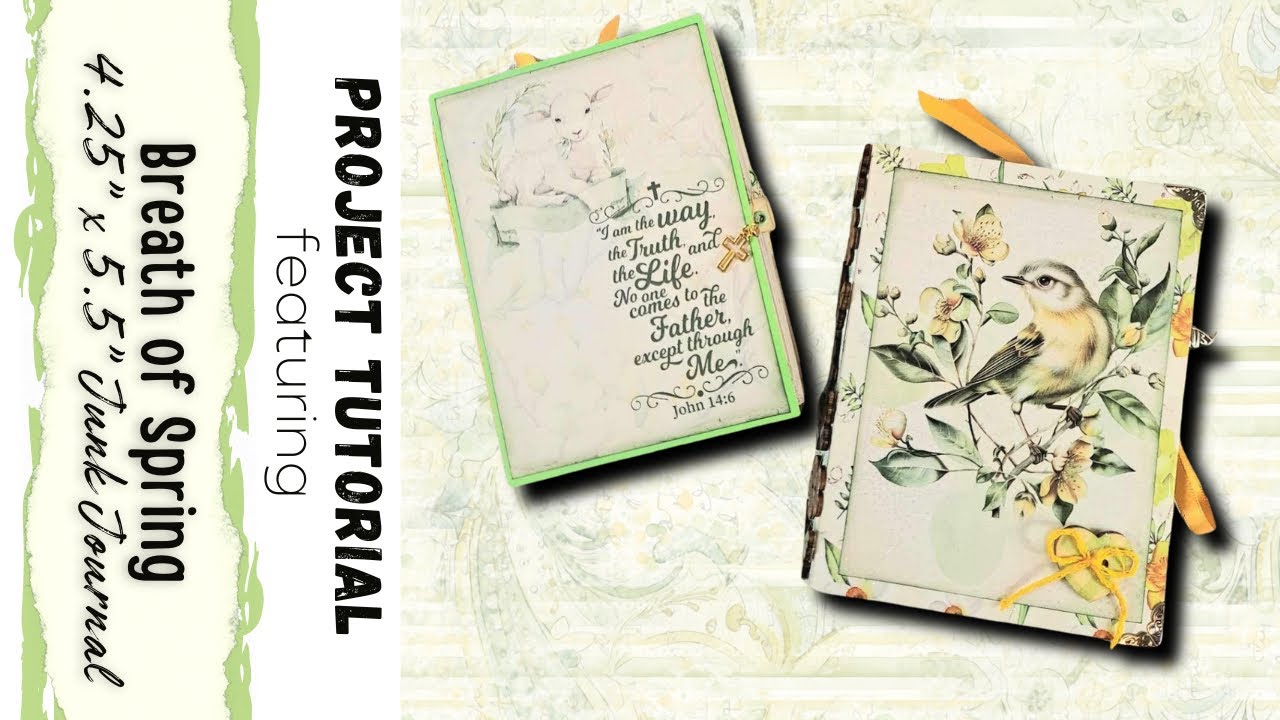 "Breath of Spring" Tutorial: 2 x faith journal ideas + #Easter # ...
