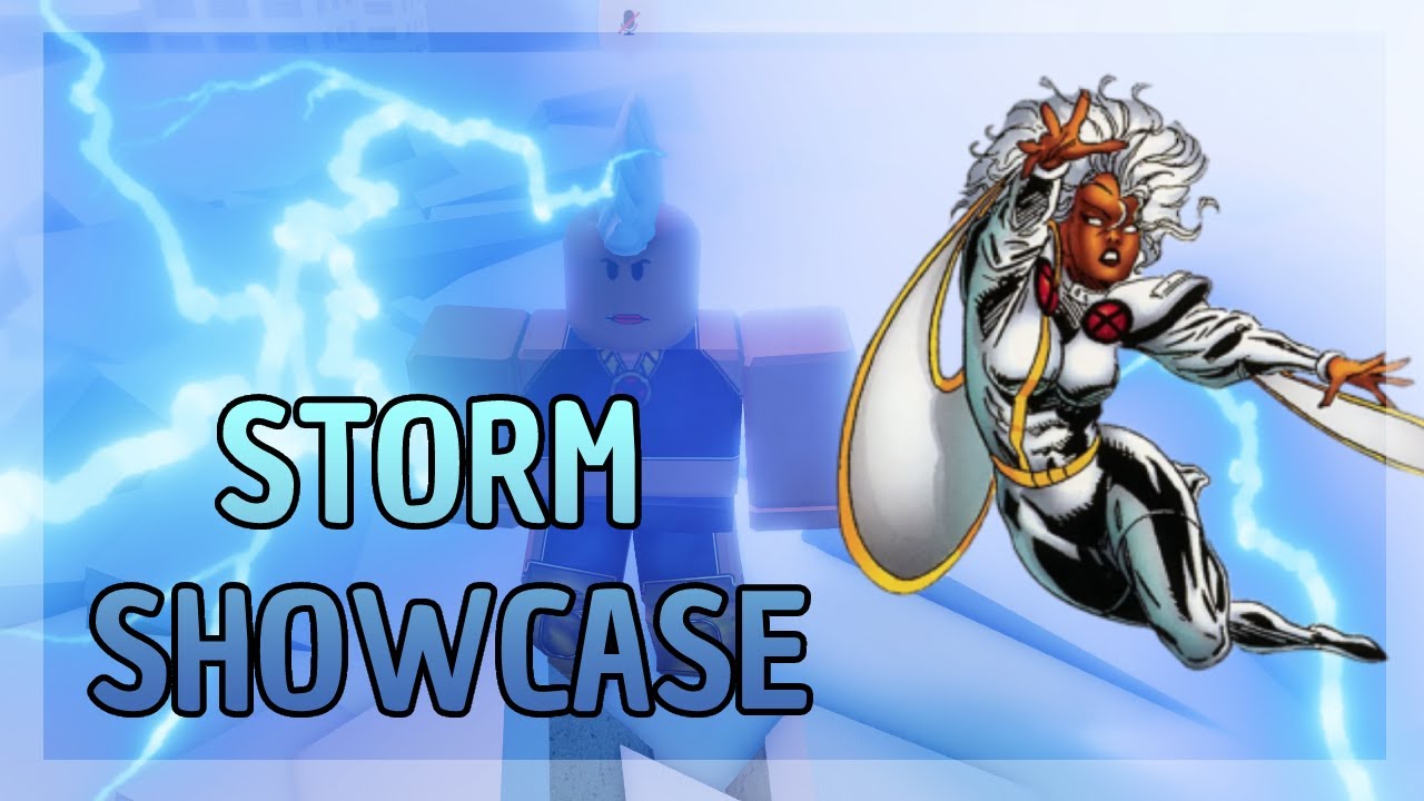 STORM SHOWCASE | ROBLOX Super Universe Battlegrounds - YouTube