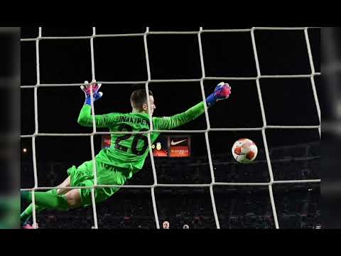 Barcelona 0-0 Galatasaray bir çok pozisyon (10.03.2022) (ikinci maç 1-2)
