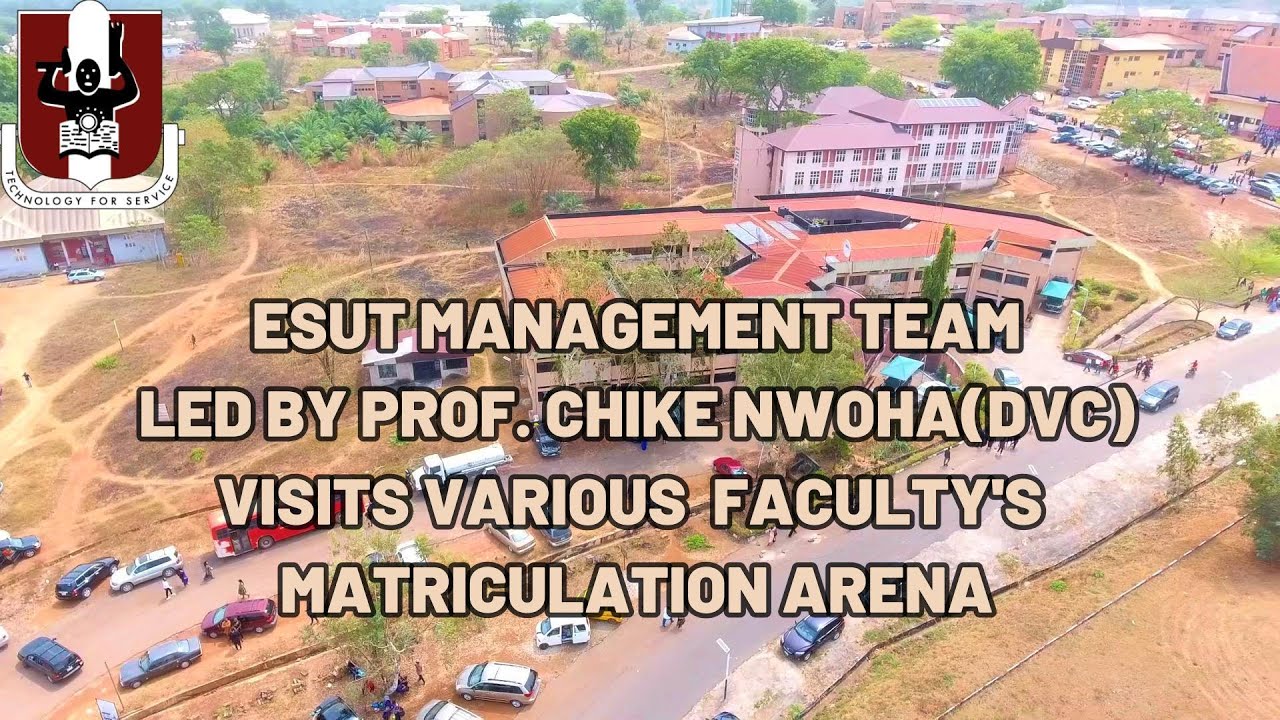 ESUT MANAGEMENT TEAM LED BY THE DVC, PROF CHIKE NWOHA VISITS VARIOUS ...