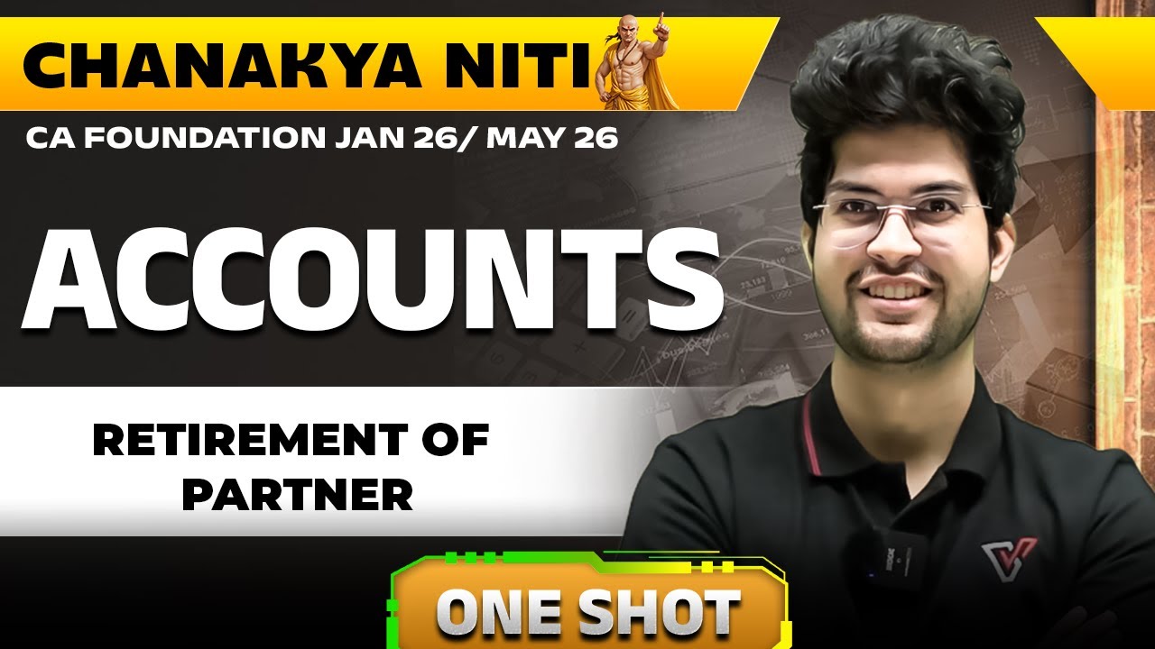 Retirement of Partner CA Foundation Accounts Goodwill Valuation One ...