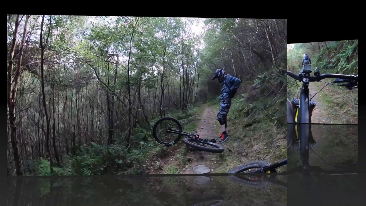 Cwmcarn mtb ride - YouTube