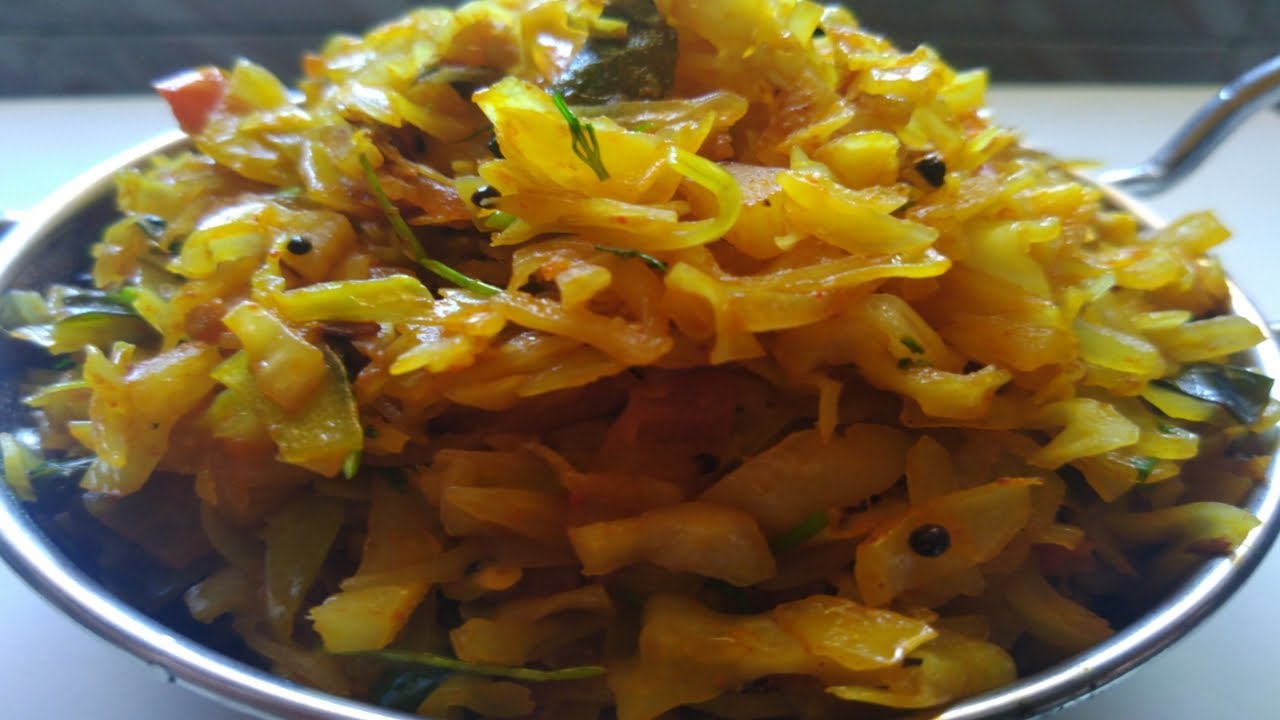 Cabbage Masala | How to make cabbage sabzi in just 10 minutes | COOK ...