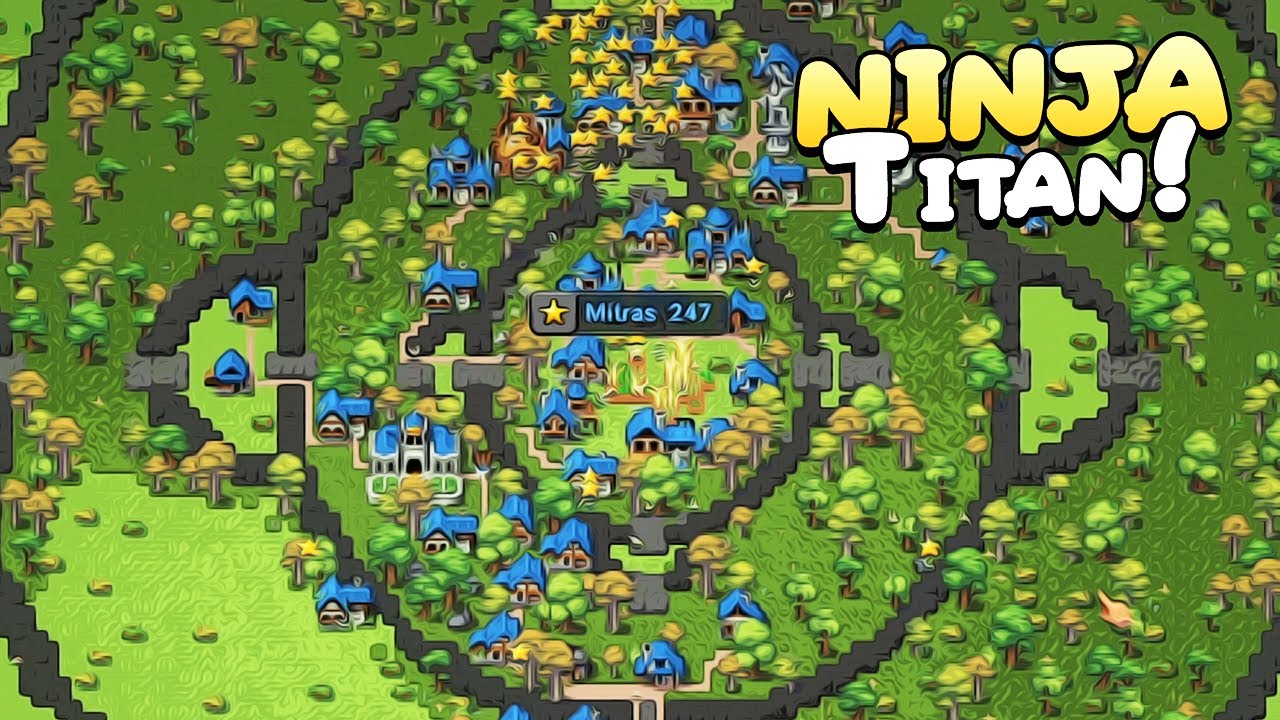 Super Kuat! Titan vs Scout - Worldbox - YouTube