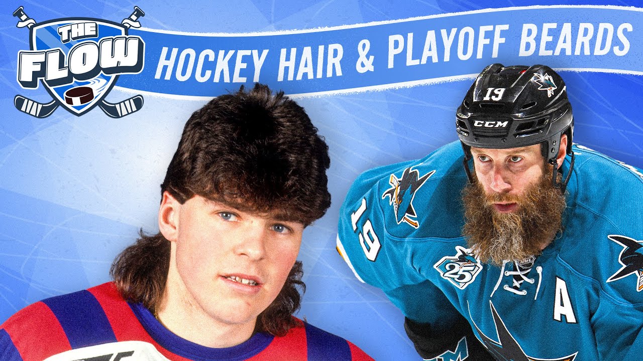 The best hockey hair and playoff beards throughout NHL history | The Flow - YouTube