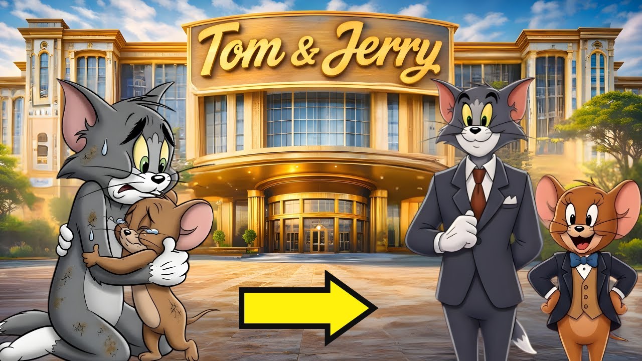 How Poor Tom & Jerry Become Rich | توم وجيري المسكينان يصبحان غنيين ...