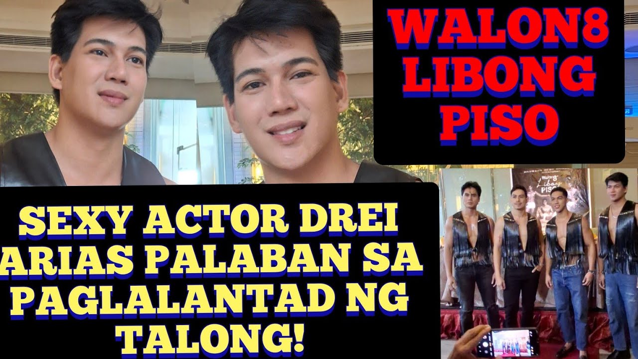 SEXY ACTOR DREI ARIAS PALABAN MAGPAKITA NG TALONG! - YouTube